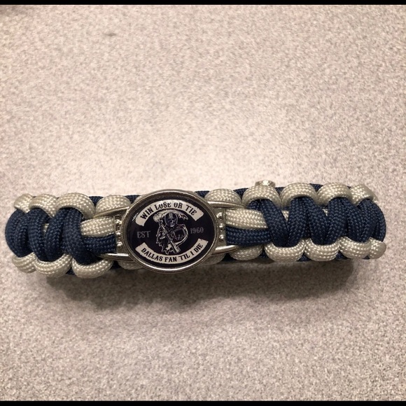 NFL | Jewelry | Nfl Dallas Cowboys Team Paracord Bracelet | Poshmark